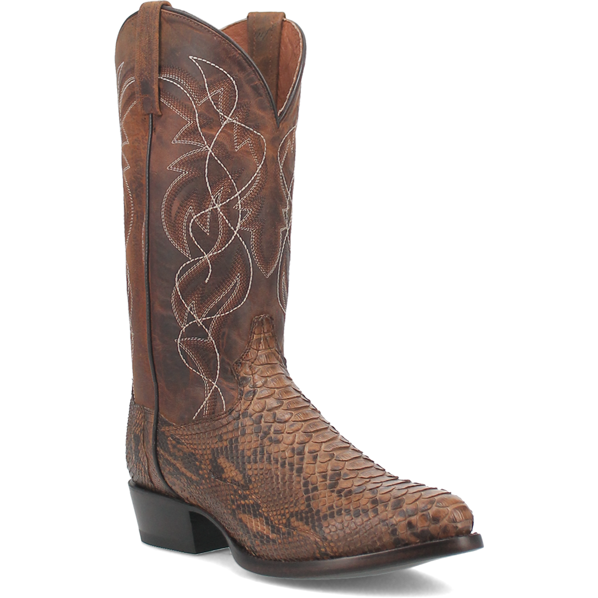 DP3037 Dan Post Manning Python Leather Boot (Bay Apache) – Boot Outfitters